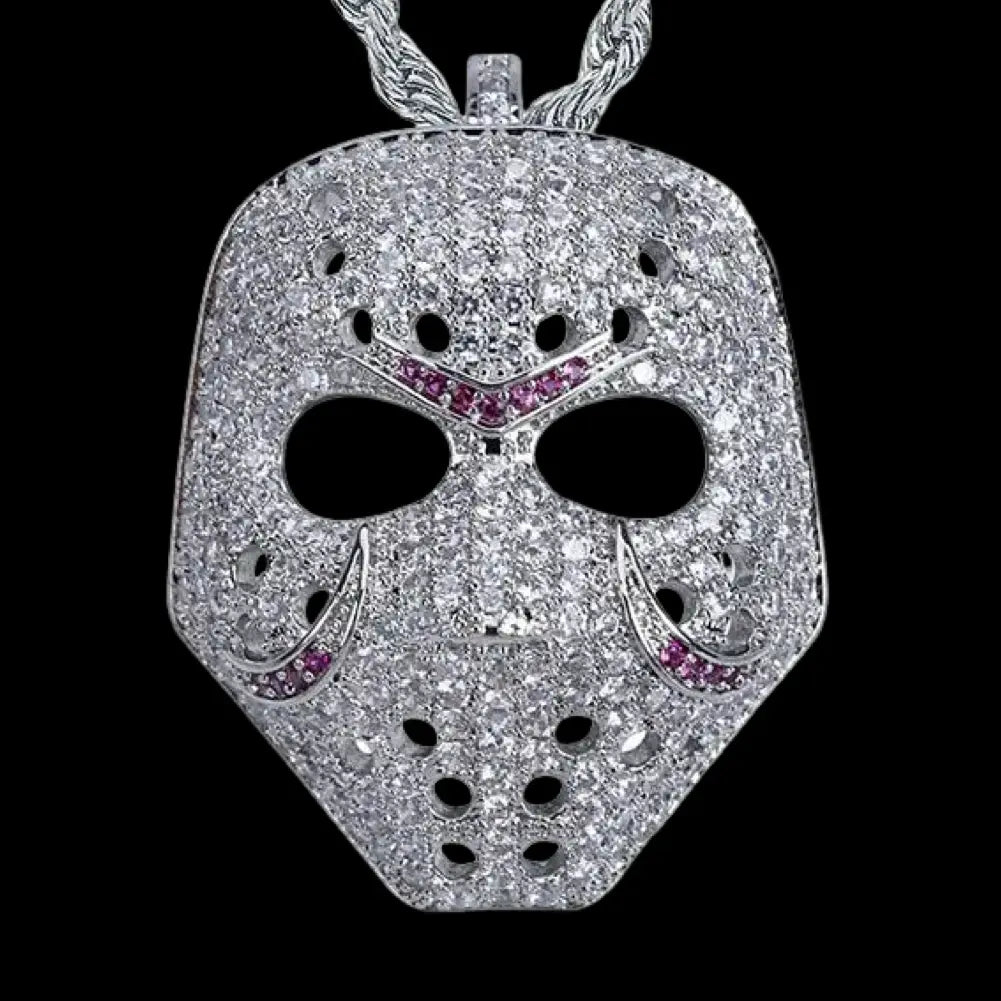 Iced Jason Voorhees Pendant | BigBagBling