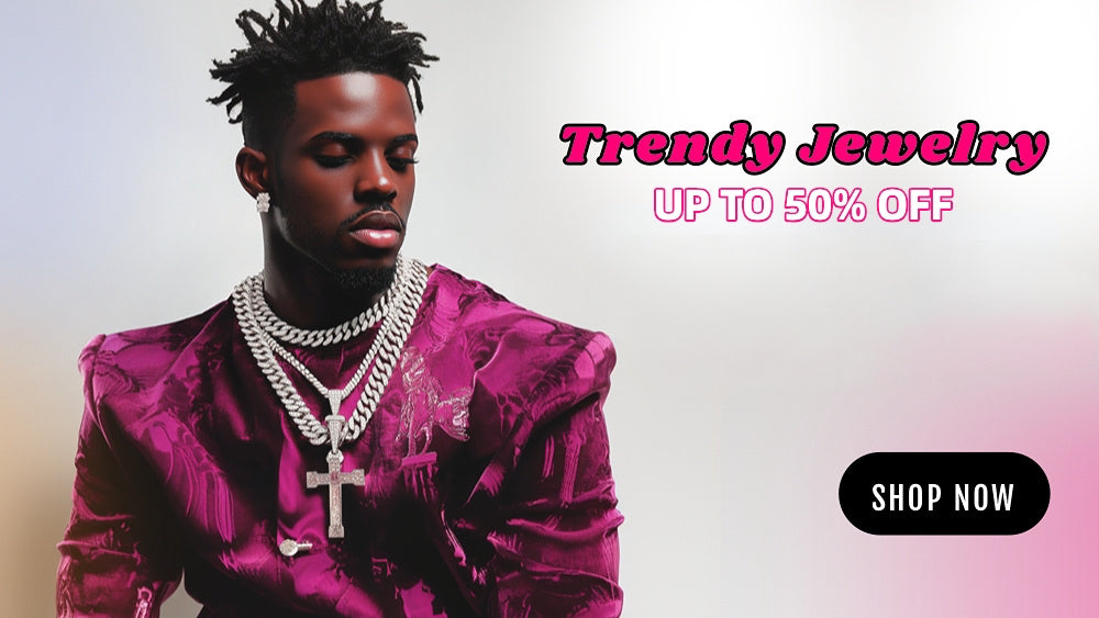 Designer Hip Hop Jewelry – Cuban Chains, 925 Silver & Moissanite